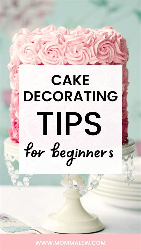 Cake Decorating Tips For Beginners Diy Cake Decorating Cake