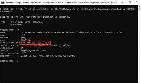 create a user tables and import data using sap hana hdbsql tutorials