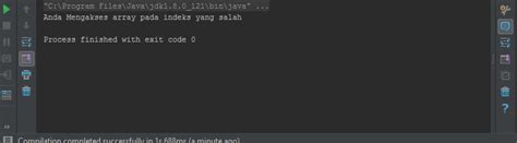 exception dan gui pada java lab pemrograman java