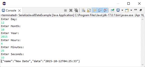 serialize date by using jackson jackson date javatpoint