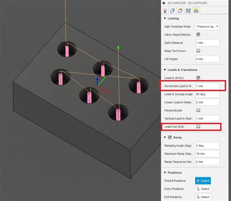 solved 2d contour with ramp won t generate a toolpath any more since