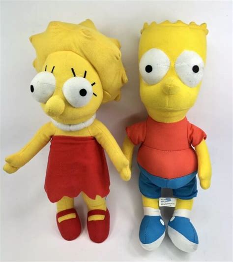The Simpsons Plush Lot Bart Lisa Stuffed Toys Dolls Collectibles Ebay
