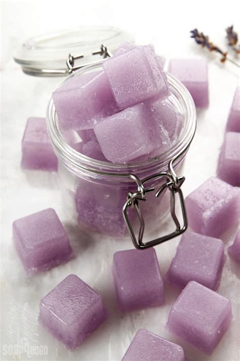 Diy Violet Sugar Scrub Cubes Soap Queen