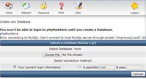 cách sửa lỗi can t connect to local mysql server through