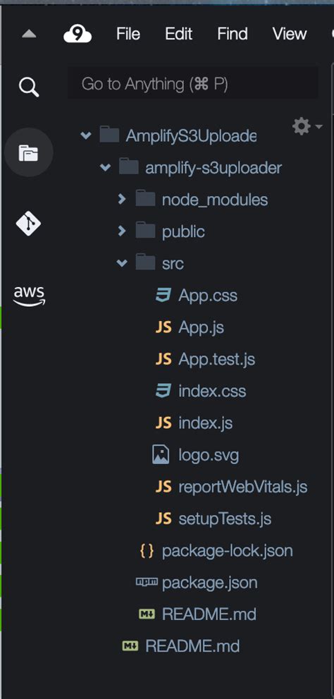 build a basic ui for uploading data to s3 using aws