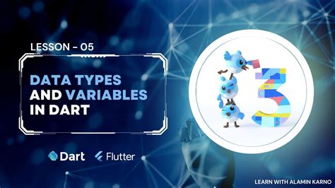 dart data types and variable 05 dart tutorial flutter application