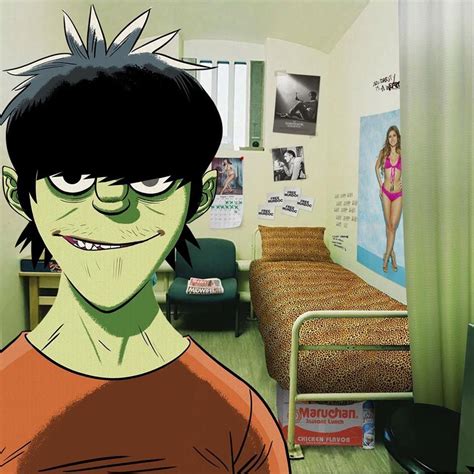 Murdocs Cell In Jail Gorillaz Phase 5 Arte De Gorillaz Artistas