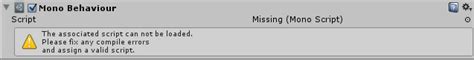 【unity】the associated script cannot be loadedがなおらない プログラムは、用いる言葉の選択で決まる