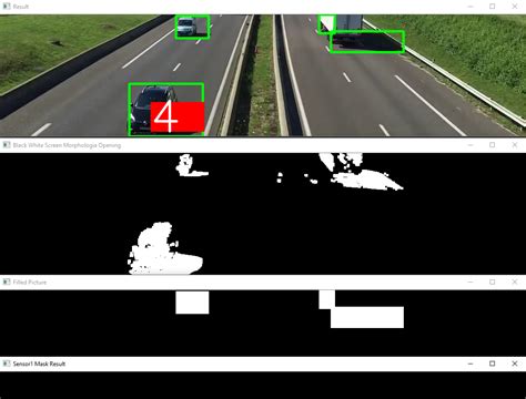 caner ezeroğlu counting car in traffic flow with opencv python