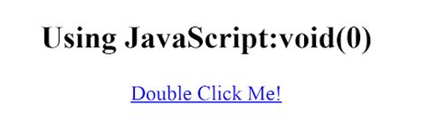 what is javascript void 0 a complete guide explained with examples