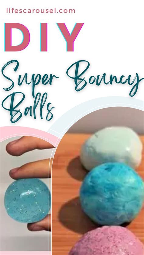 Diy Bouncy Balls Easy Tutorial To Make Super Bouncy Balls Bouncy