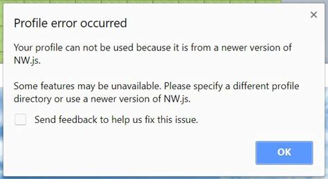 profile error occurred your profile can not be used rpg maker forums