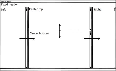 jquery ui a full page layout with resizable panes using jquery ui