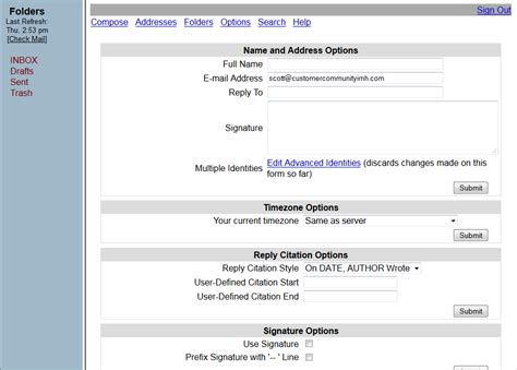 how to login to squirrelmail email tutorials inmotion hosting