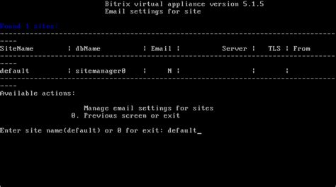 set up the mail server