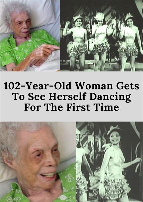 102 Year Old Sees Herself Dancing For The First Time 85 Years Ago