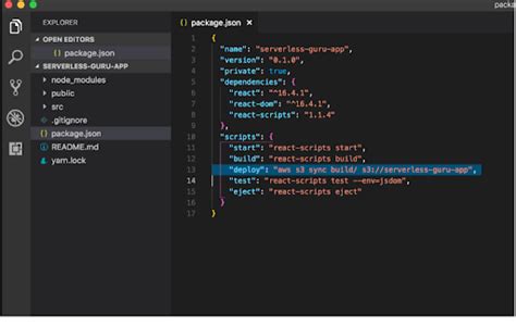 how to deploy reactjs app with s3 static hosting eternal