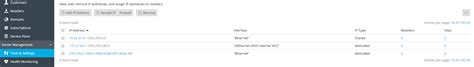 php script ping multiple ips