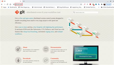 codeceptjs installing git in ubuntu and configuring it qafox