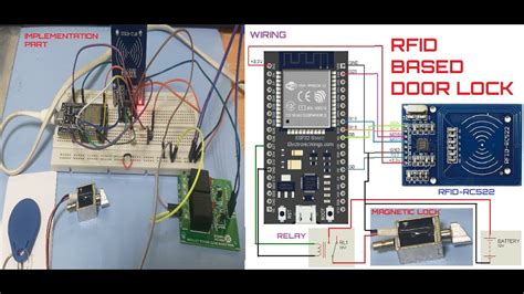 Rfid And Esp32 Based Door Lock Youtube