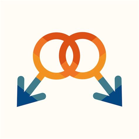 Premium Vector Gender Symbol For Male Lgbtq Community Symbol In Flat