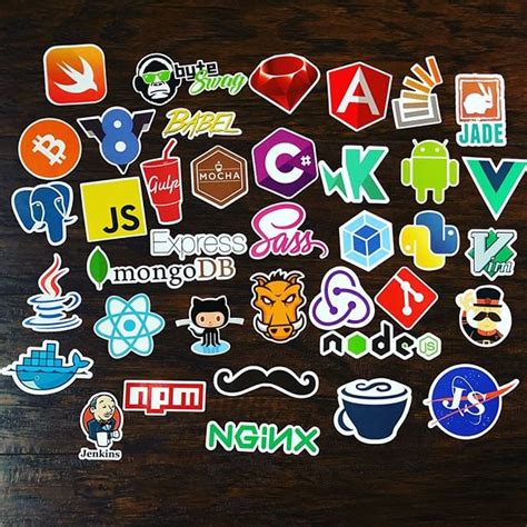 developer stickers pack byteswag