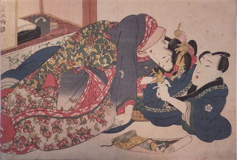 there is a lot going on behind the closed doors of shunga the japan times