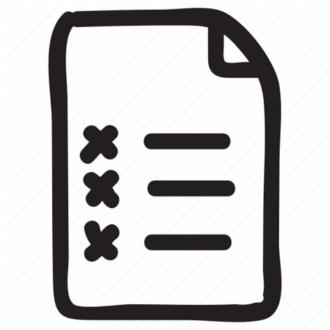 checklist document documentation documentfile documentrecord file