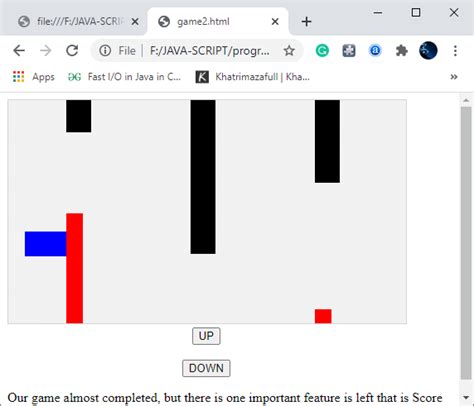 how to make a javascript game javatpoint