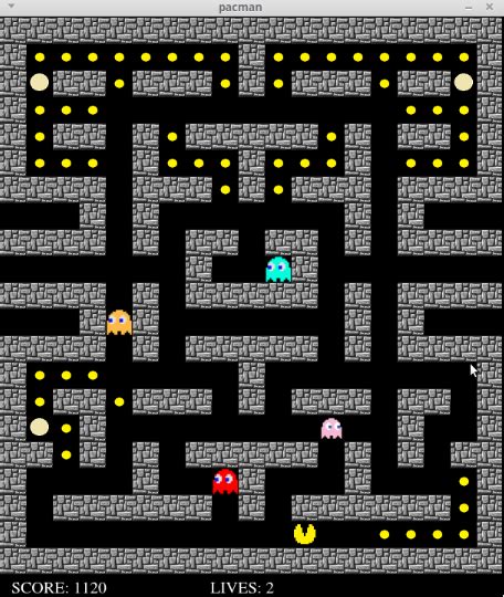 github dzui42unit pacman my own copy of a classic pacman game made