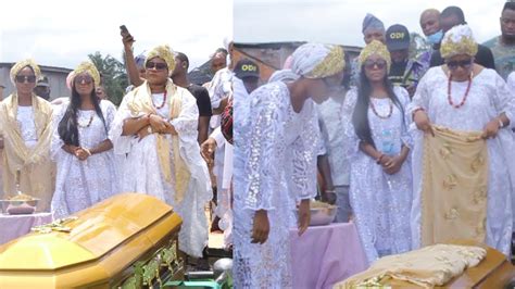 Reality Sets In As Actress Nkechi Blessing Sunday Pays Last Respect To