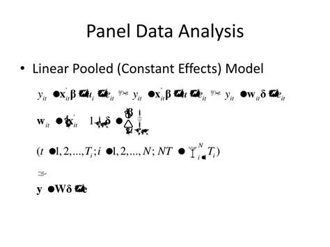 Ppt Econometric Analysis Of Panel Data Powerpoint Presentation Free