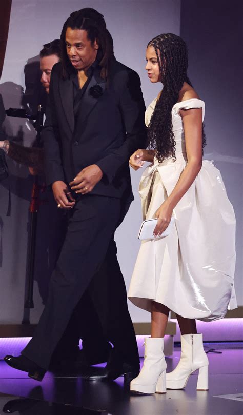 Blue Ivy 12 Looks Elegant At Grammys 2024 In White Dress And Platform