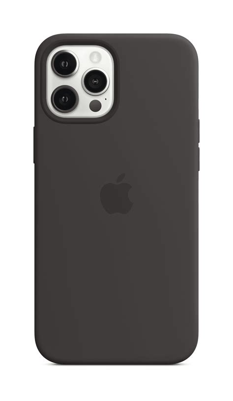 Iphone 12 Pro Max Silicone Case With Magsafe Black