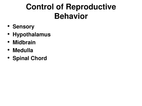 Lecture 14 Reproductive Behavior Ppt Download