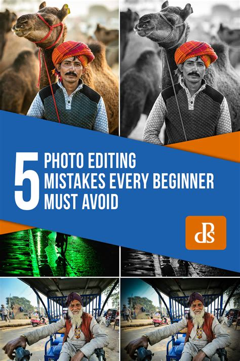 5 photo editing mistakes every beginner must avoid