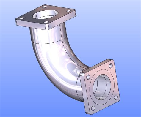 salome shaper video tutorial 2 modeling a curved pipe with open