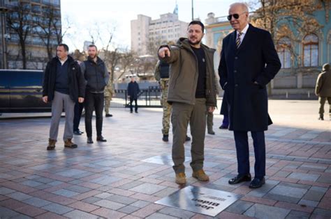 U S President Joe Biden Makes Surprise Visit To Kyiv Ahead Of 1 Year