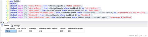 clean up your wsus database for better performance and sccm software