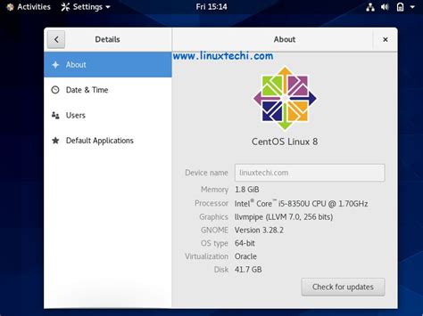 centos 8 installation steps with screenshots