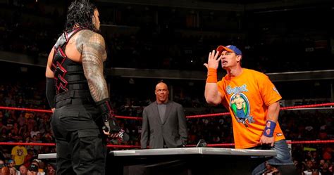 Roman Reigns And John Cena Wallpapers Wallpaper Cave