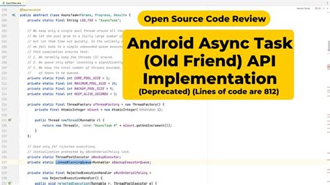android async task old friend api implementation deprecated lines