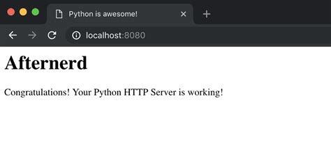 python let s create a simple server tutorial