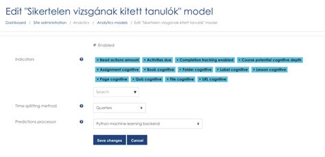 moodle analytics part 2 setting up the python machine learning