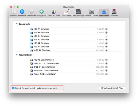 macos xcode installation how to prevent automatic upgrade of xcode