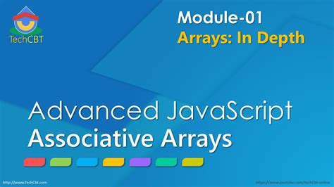 advanced javascript module 01 part 04 associative arrays in