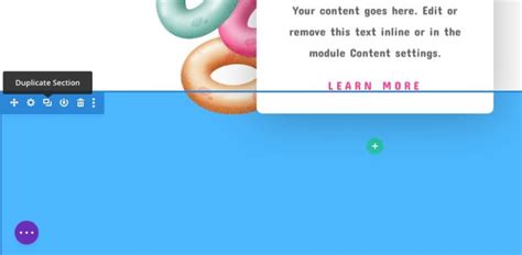 how to float elements within a section to create a dynamic scrolling