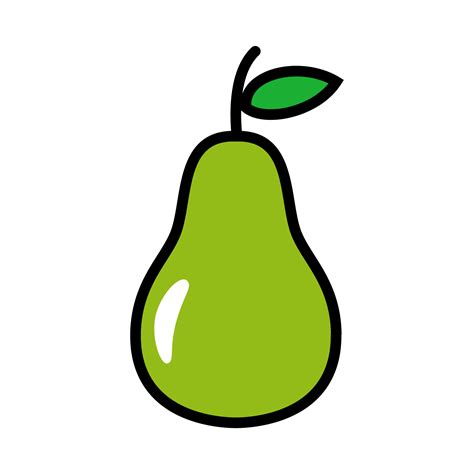 Isolated Pear Fruit Illustration Perfect For Illustrations And