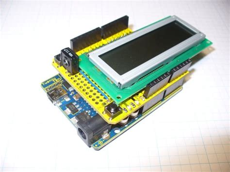 make an arduino lcd shield use arduino for projects