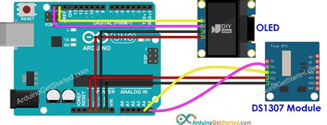 Arduino Oled Clock Arduino Tutorial